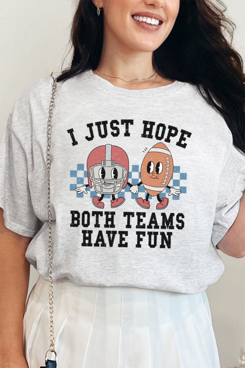 Both Teams Have Fun Short Sleeve Relaxed Fit T-Shirt | Wholesale Accessory Market