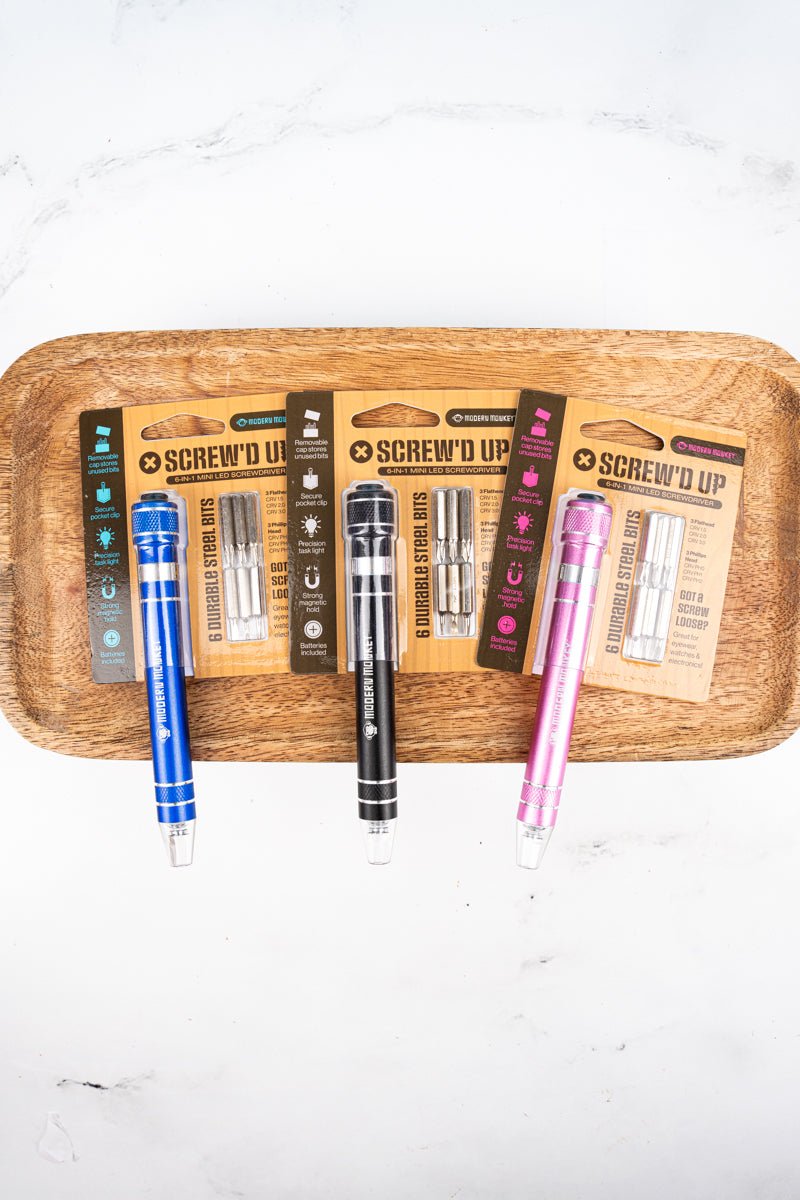 One Modern Monkey Screw’d Up 6 in 1 Screwdriver - SHIPS ASSORTED ...