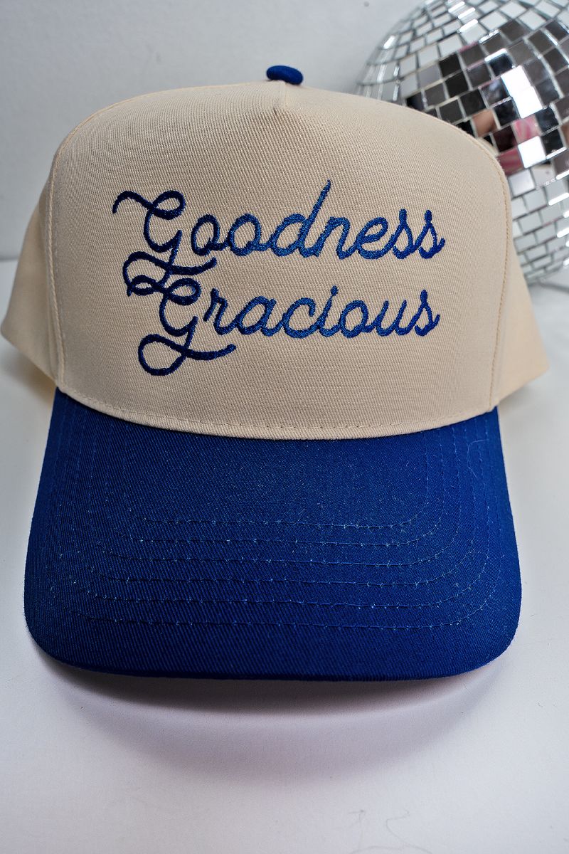 Goodness Gracious Embroidered Five Panel Twill Cap | Wholesale ...