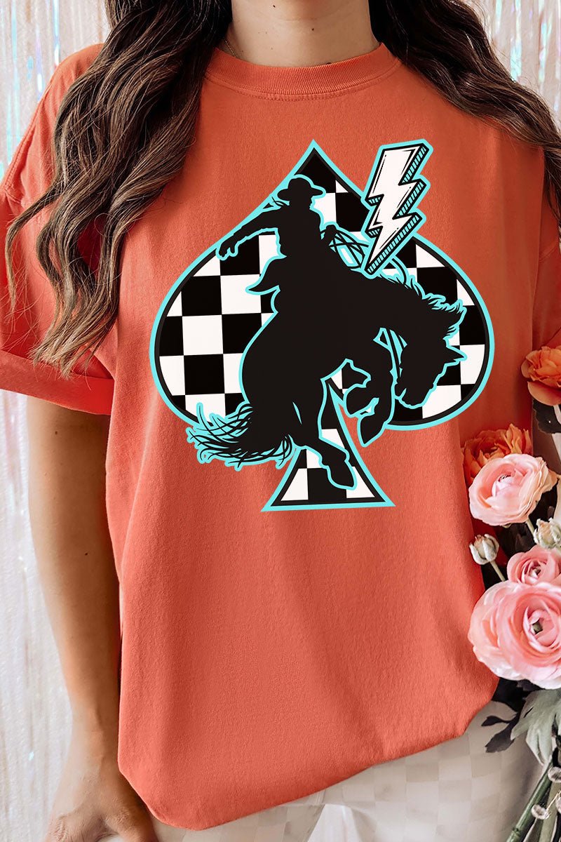 Turquoise Outlaw Comfort Colors Adult Ring-Spun Cotton Tee | Wholesale ...