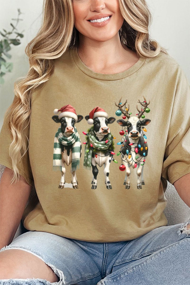 Christmas Moosical Short Sleeve Relaxed Fit T-Shirt | Wholesale ...