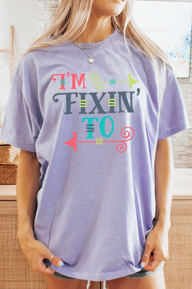 Fixin' To Short Sleeve Relaxed Fit T-Shirt | Wholesale Accessory Market