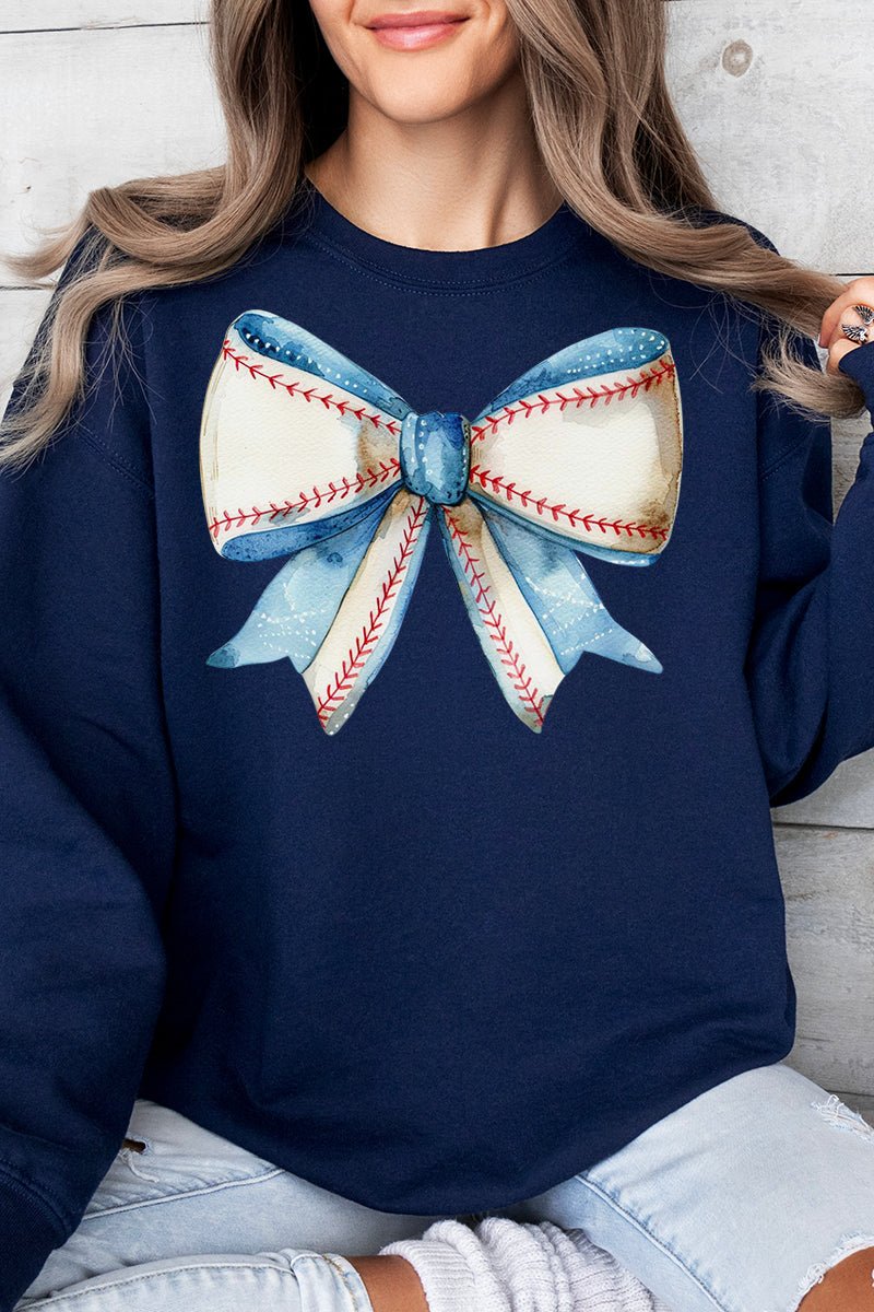 Baseball Girly Unisex NuBlend Crew Sweatshirt | Wholesale Accessory Market