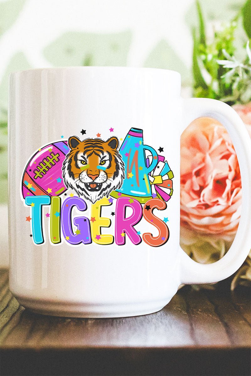 Bright Tigers Colorful Ceramic Mug | Wholesale Accessory Market