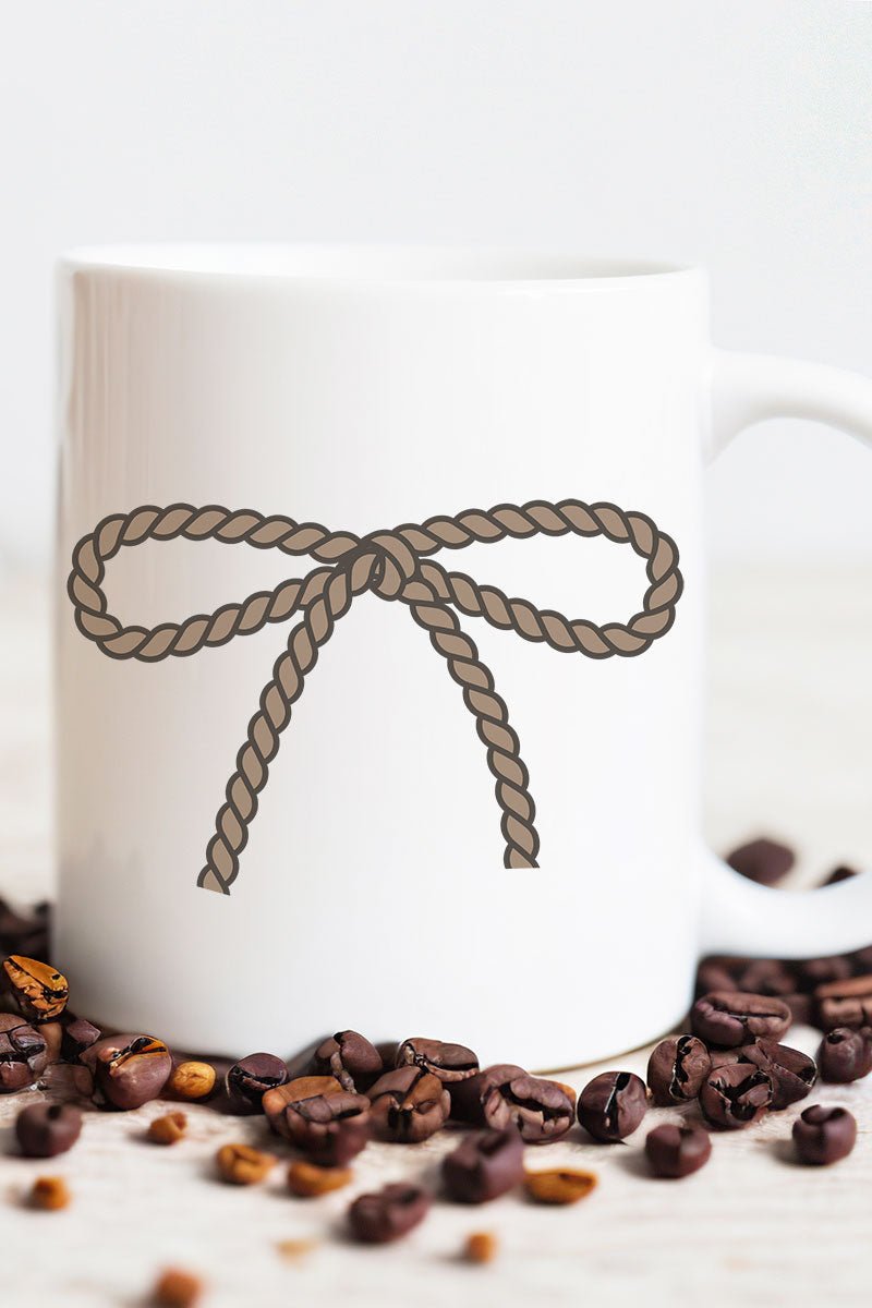 Coquette Rope-It Ceramic Mug | Wholesale Accessory Market