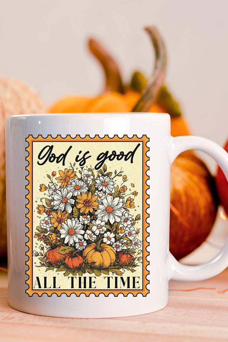 God Is Good Stamp Ceramic Mug | Wholesale Accessory Market
