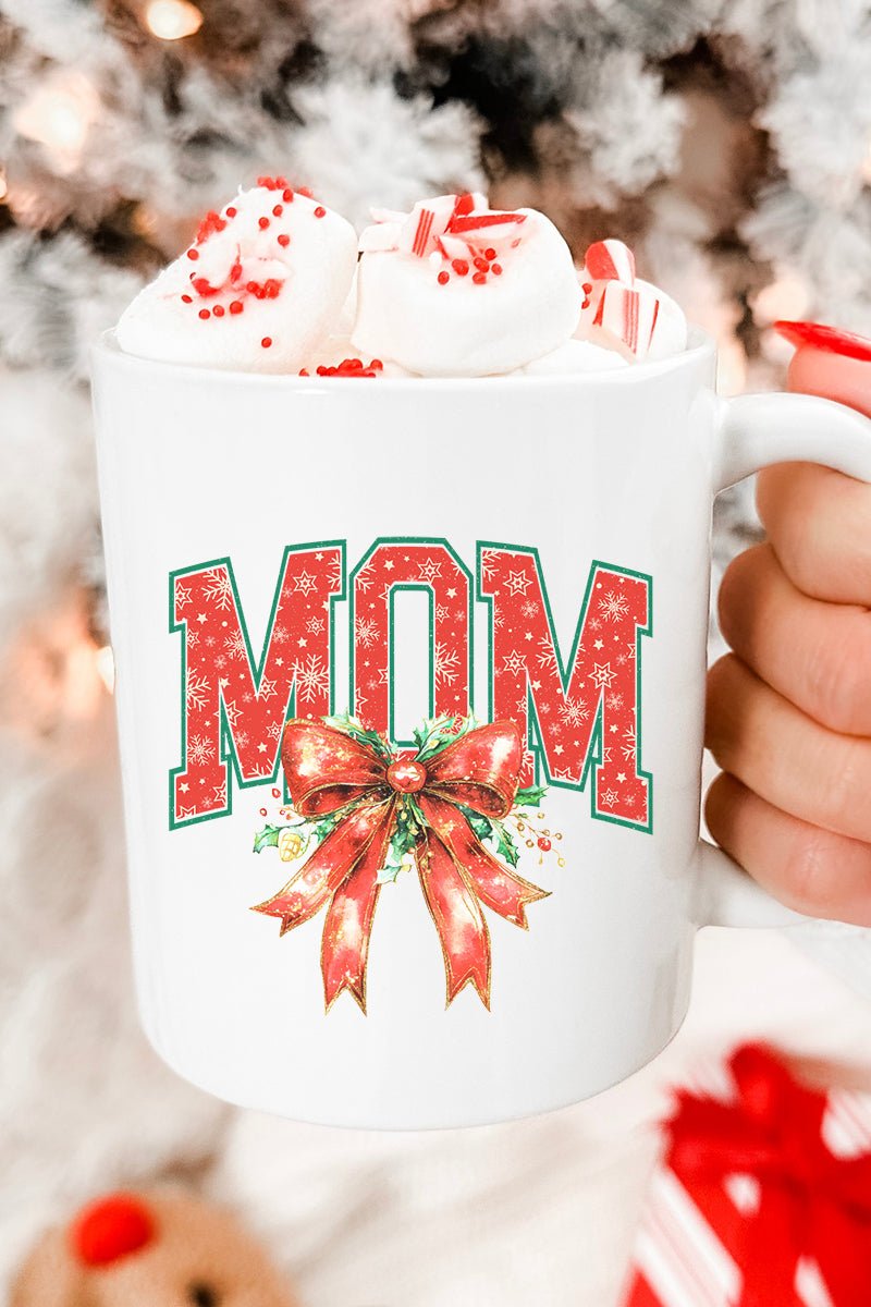 Holly Jolly Mom Ceramic Mug | Wholesale Accessory Market