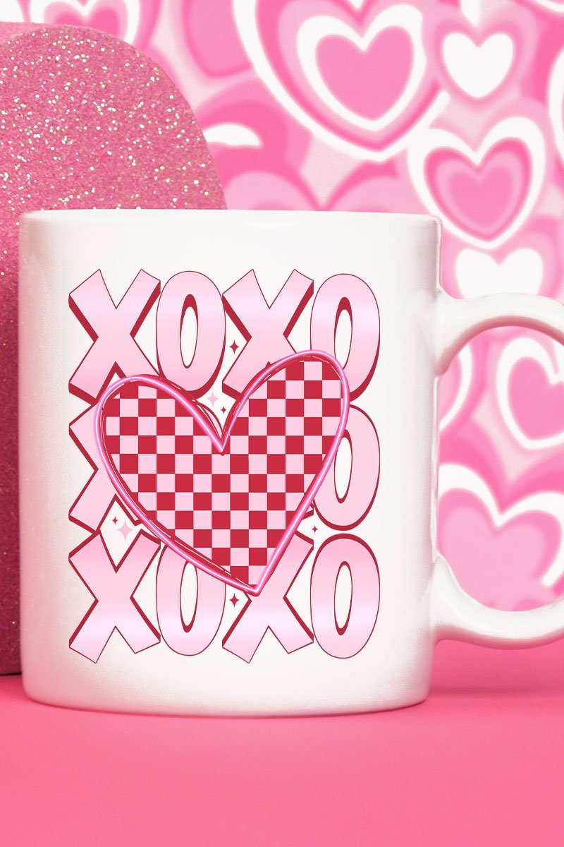 Neon XOXO Ceramic Mug | Wholesale Accessory Market