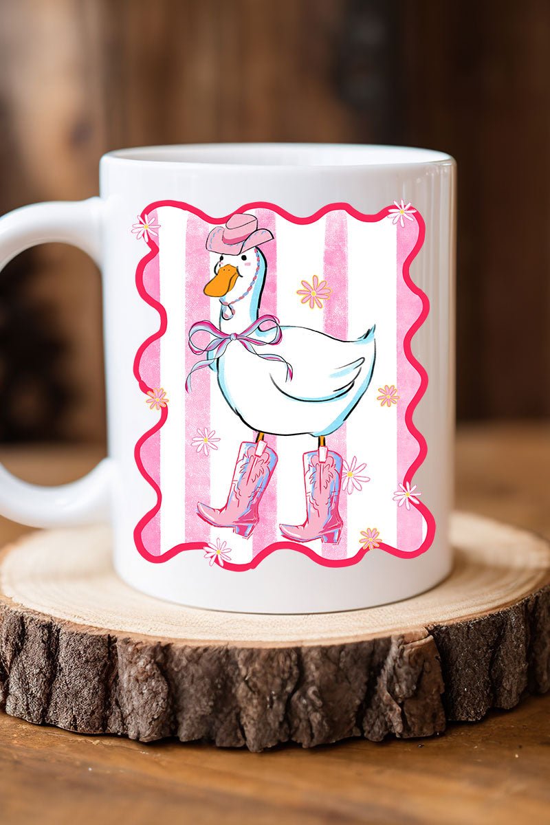 Saddle Up Silly Goose Ceramic Mug | Wholesale Accessory Market