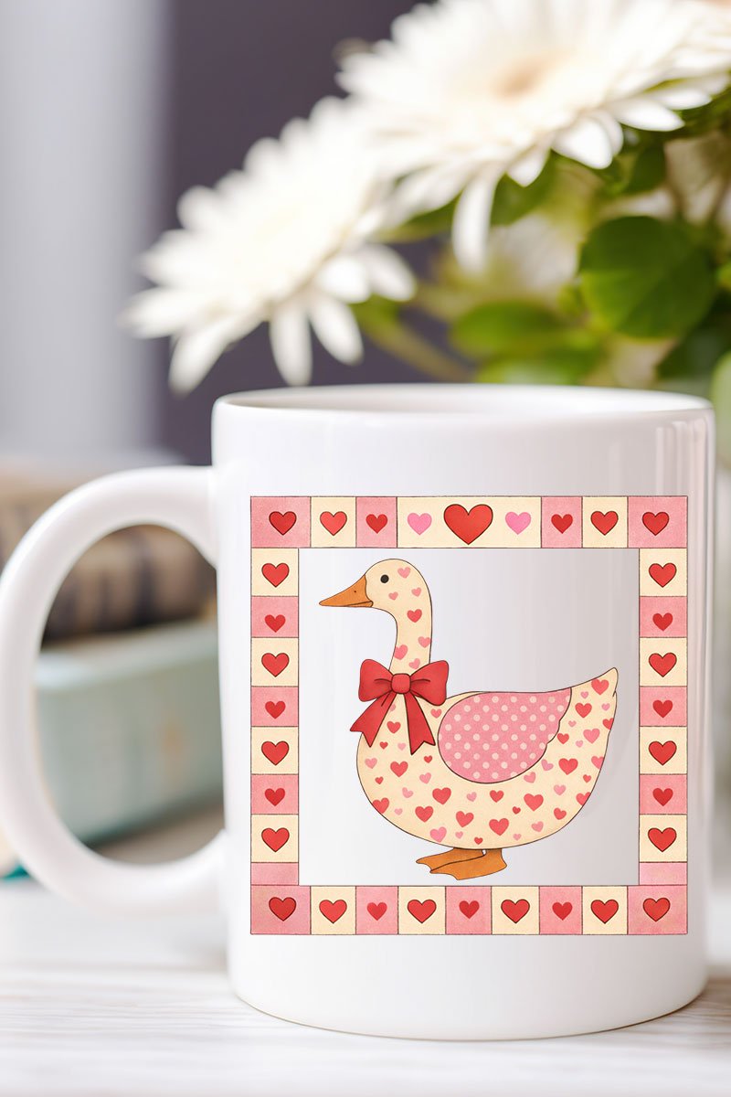 Sweetheart Goose Ceramic Mug | Wholesale Accessory Market