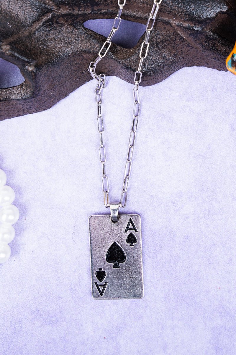 Ace The Game Necklace | Wholesale Accessory Market