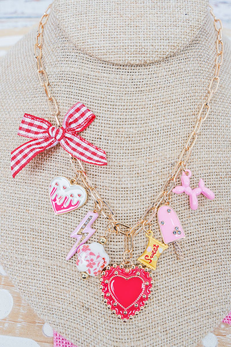 Sweet Sentiments Charm Necklace | Wholesale Accessory Market