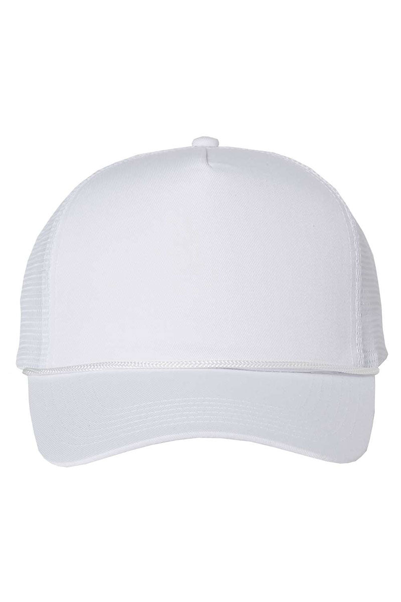Valucap White Mesh Back Trucker Cap | Wholesale Accessory Market