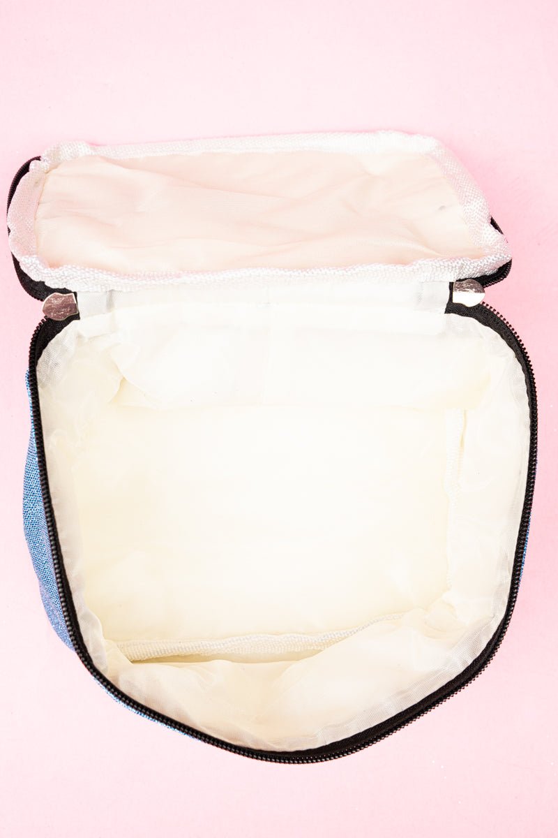 Glitz & Glam Case with Navy Trim | eWAM – Wholesale Accessory Market