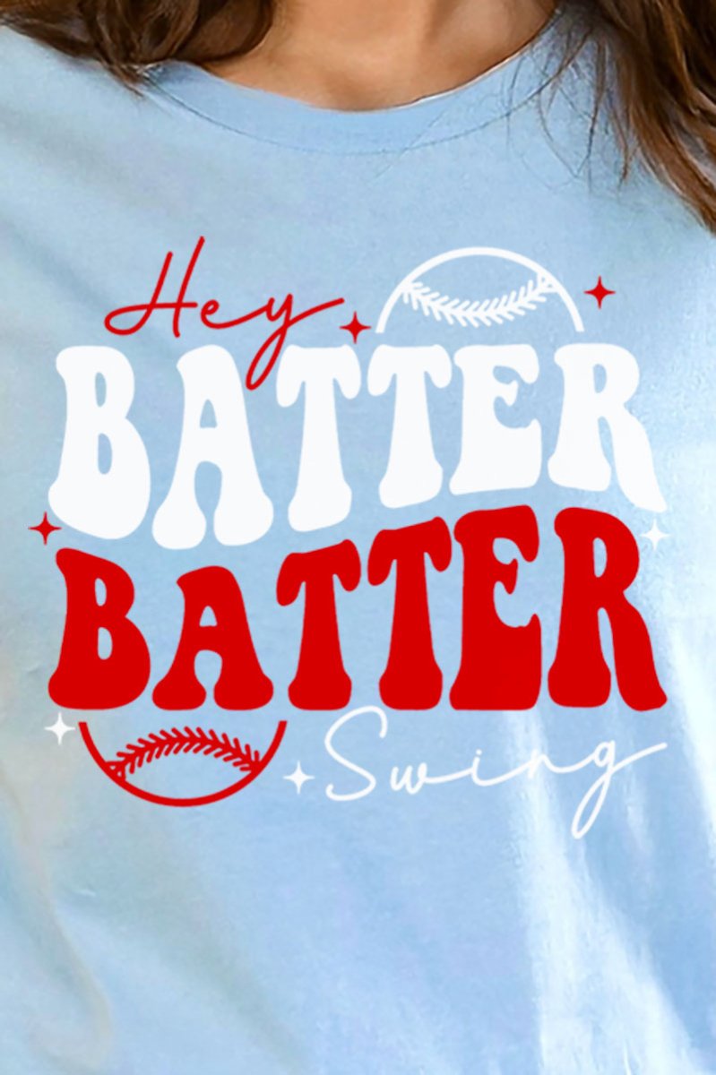 Hey Batter Batter Unisex Blend Tee | Wholesale Accessory Market