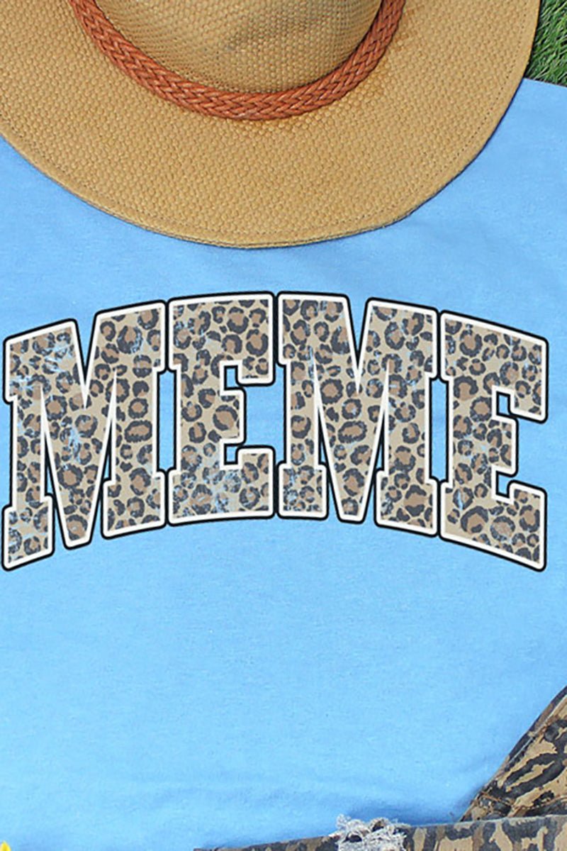 Arched Meme Leopard Dri-Power 50/50 Tee | Wholesale Accessory Market