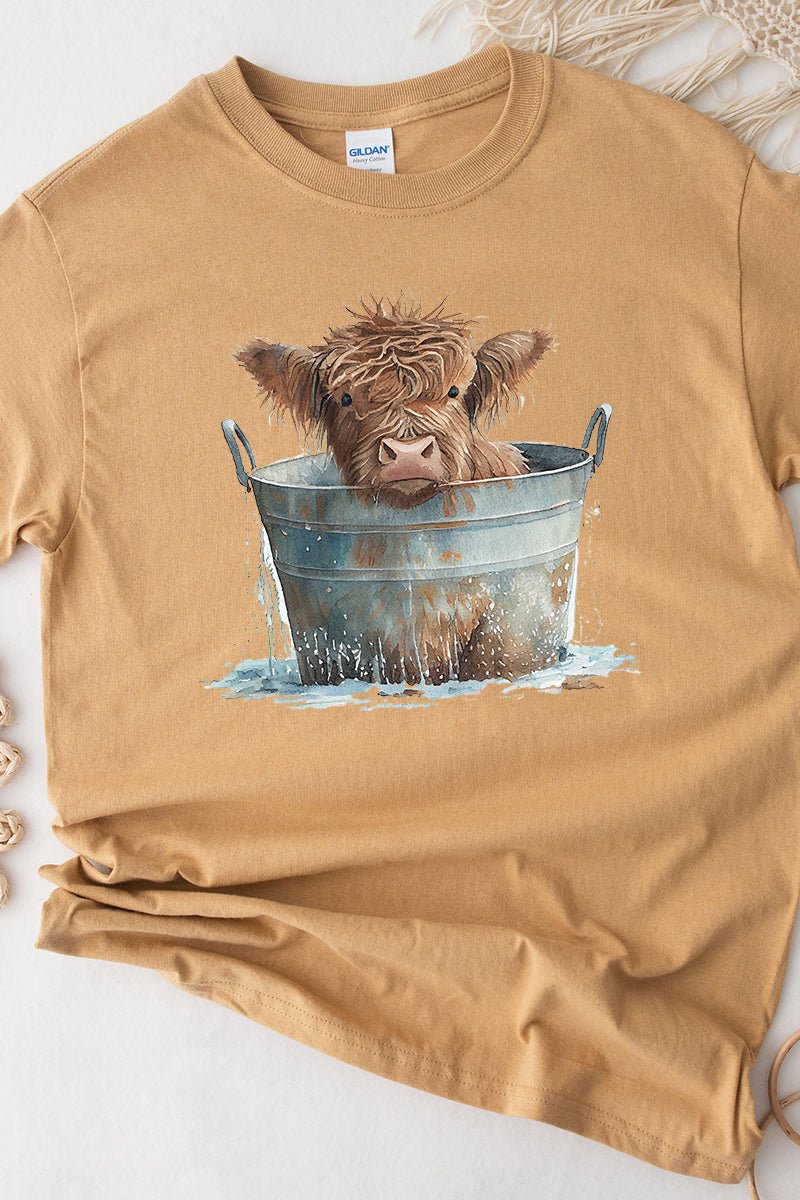 Highland Water Bucket Short Sleeve Relaxed Fit T-Shirt | Wholesale ...