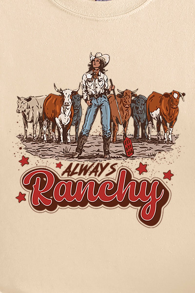 Doodle Always Ranchy Short Sleeve Relaxed Fit T-Shirt | Wholesale ...