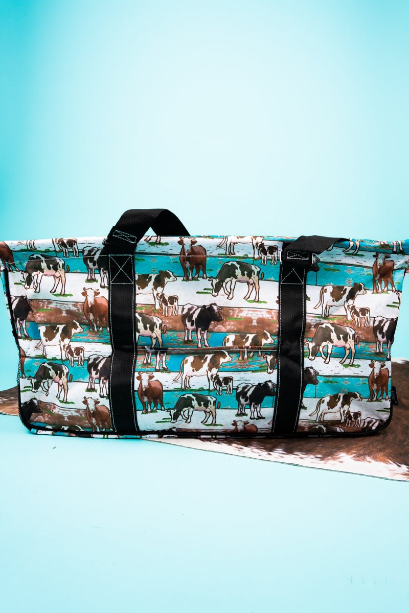 Have You Herd Collapsible Haul-It-All Basket with Mesh Pockets ...