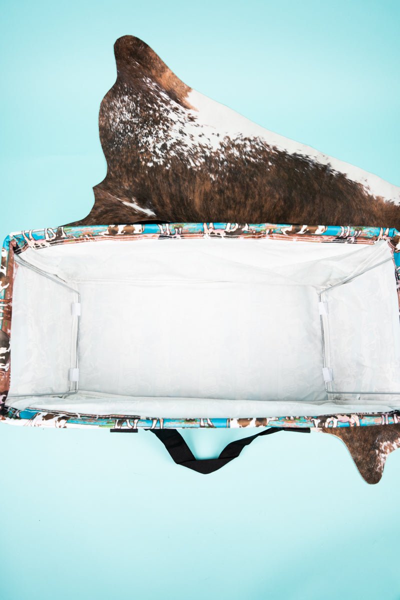 Have You Herd Collapsible Haul-It-All Basket with Mesh Pockets ...