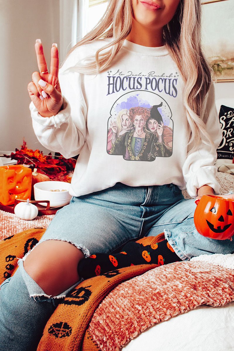 Watercolor Hocus Pocus Unisex NuBlend Crew Sweatshirt | Wholesale ...